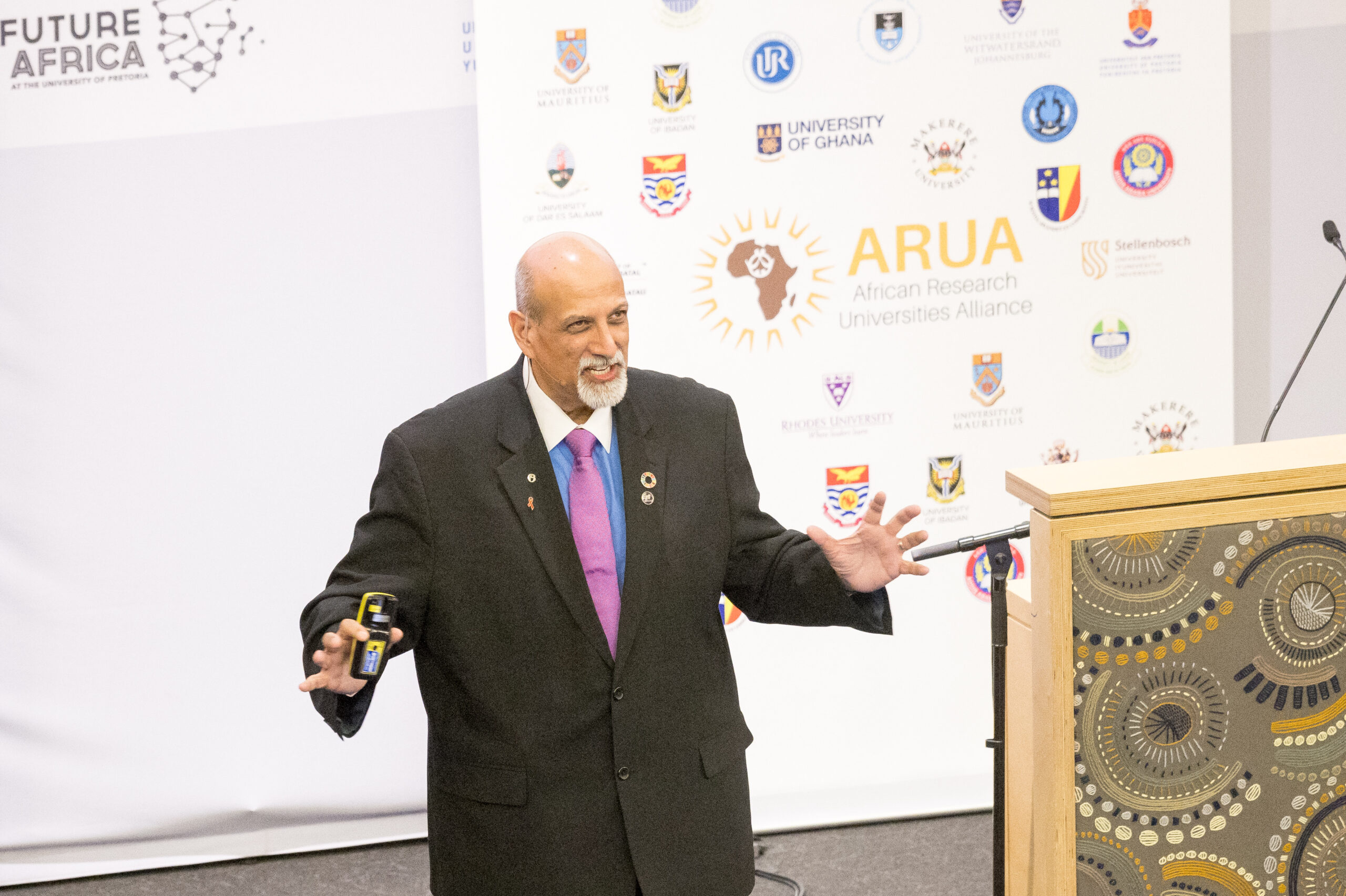 Professor Salim S. Abdool Karim delivers First ARUA Distinguished Annual Public Lecture - ARUA